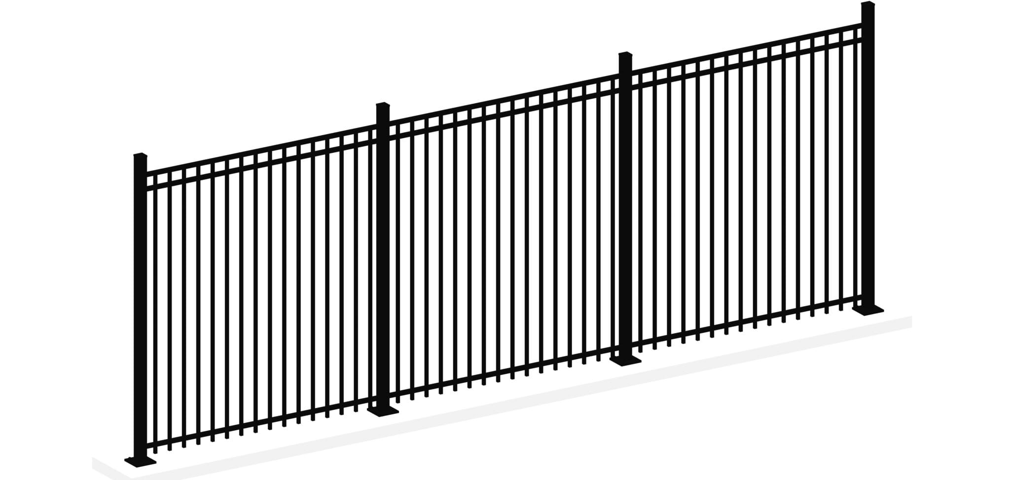 LRPF – A Classic Fence – Link Aluminum Railings & Guard Ltd.